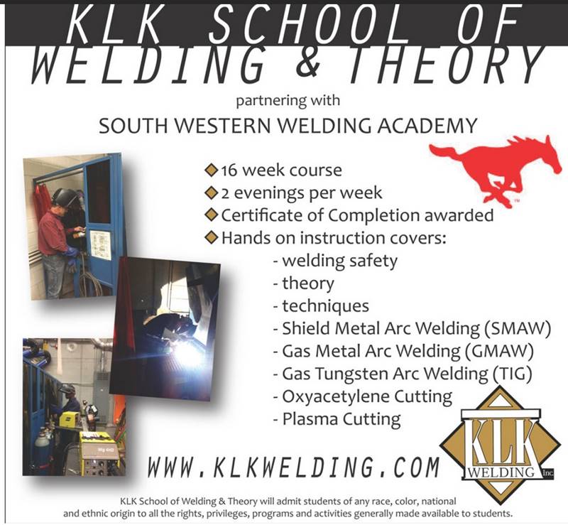 KLK School of Welding & Theory Offers Tailored Curriculum